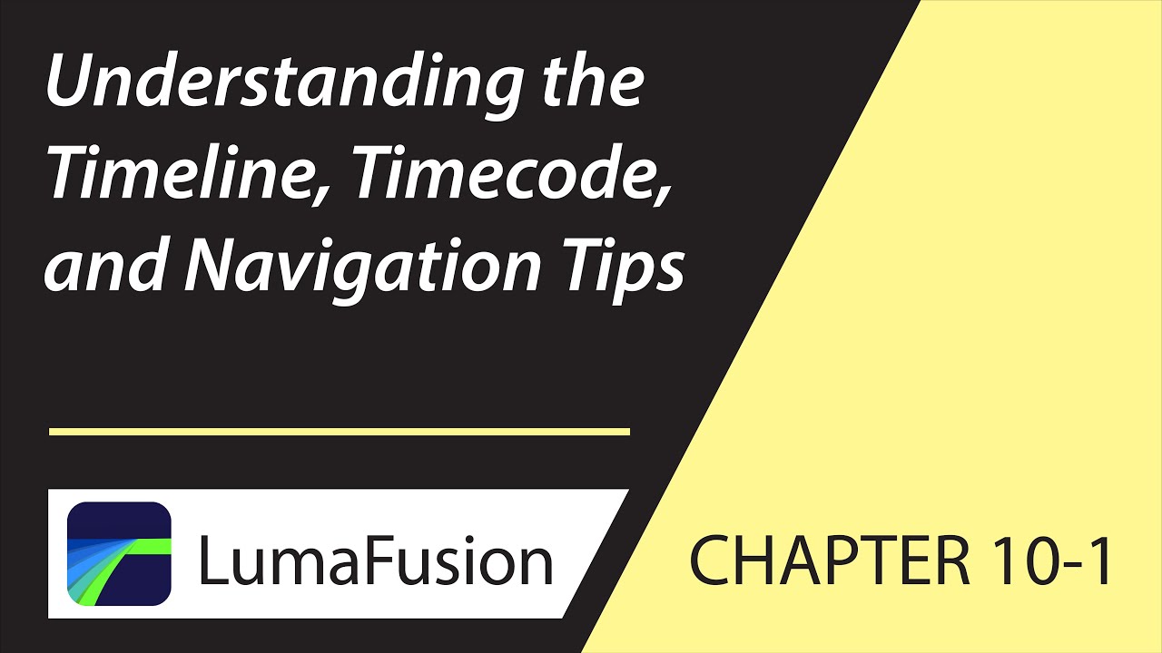 10-1 Basics: Understanding the Timeline, Timecode and Navigation Tips ...