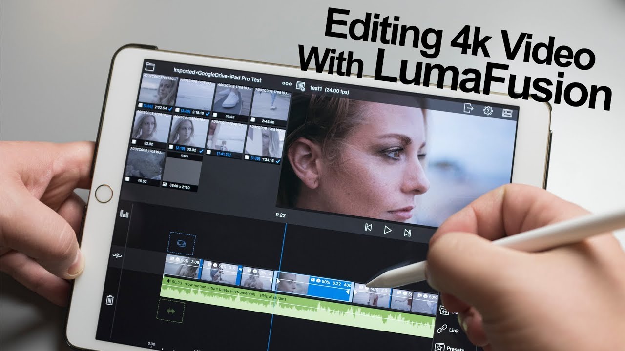 Editing 4k video with LumaFusion on the iPad Pro – Part 1 – Mobile ...