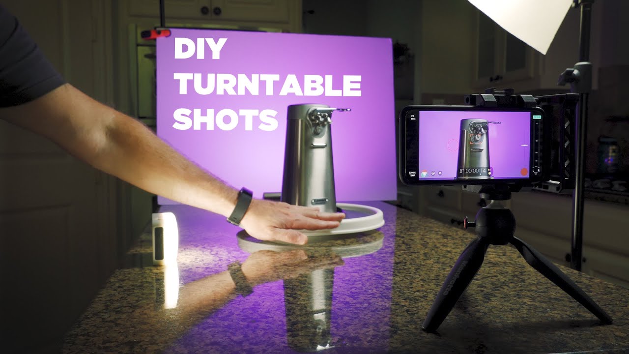 DIY Turntable Shots! High-End Look on a Low-Budget – Mobile Filmmakers